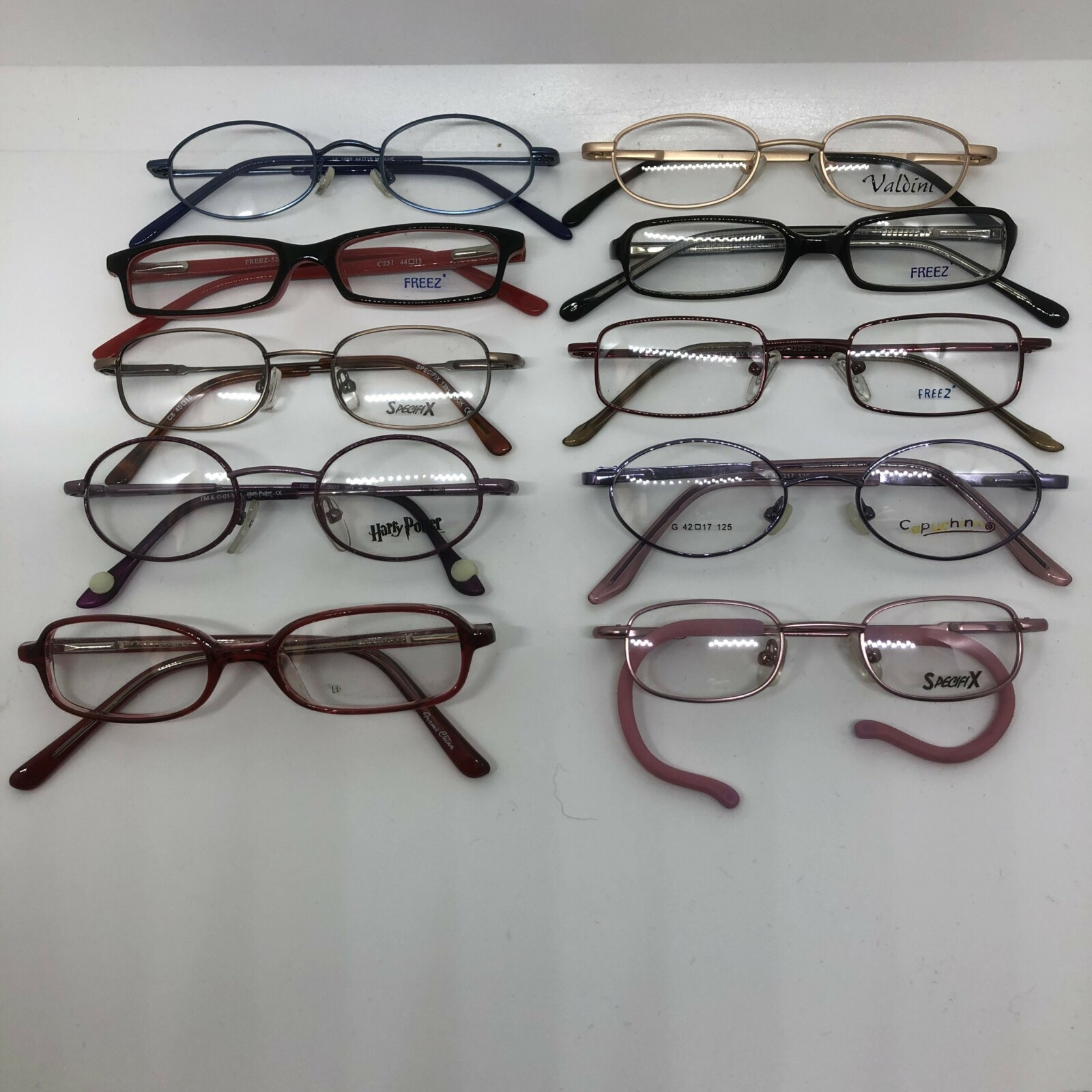 Children's small frames 34 eye to 44 eye mixed box of 10 - look designs